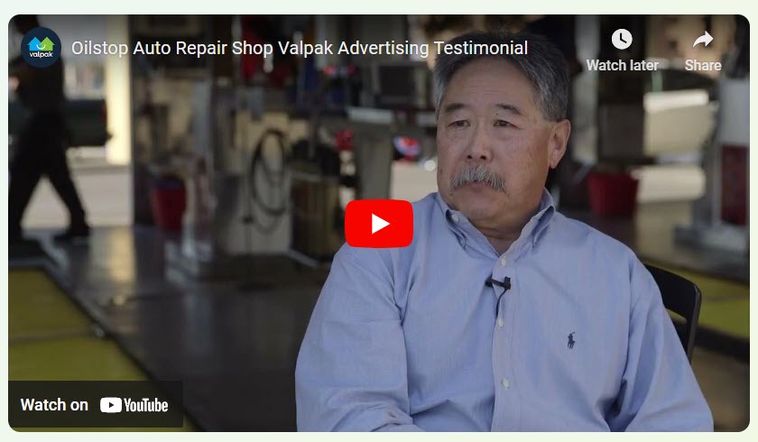 Valpak Testimonials - Advertising Success Stories